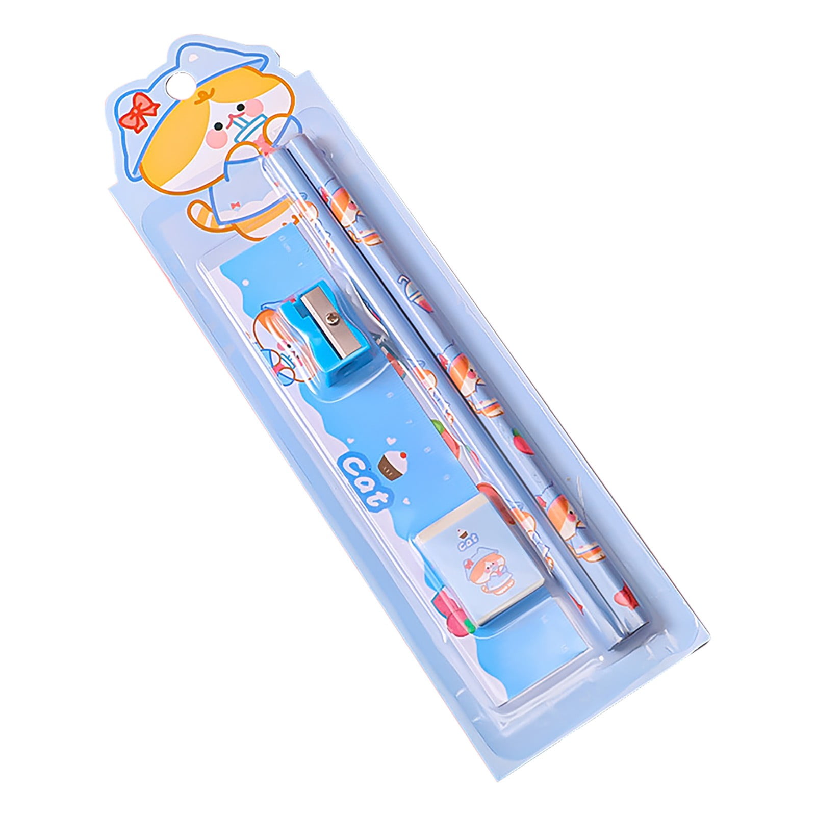 Cartoon Pencil Set Today'S Deals, Aimilo 5In1 Pensil Set Alat Tulis ...