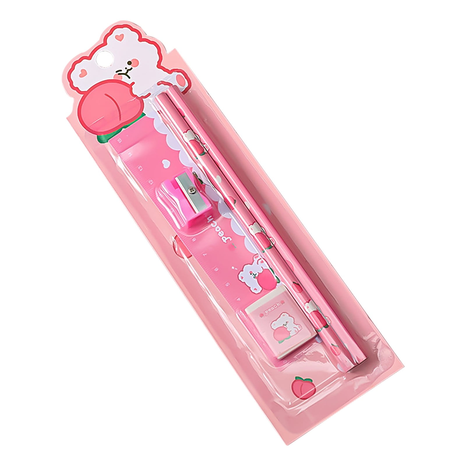 Cartoon Pencil Set Today'S Deals, Aimilo 5In1 Pensil Set Alat Tulis ...