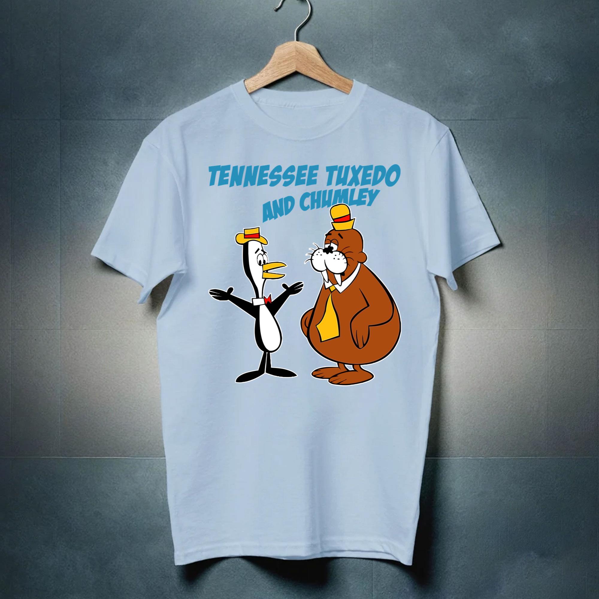 Cartoon Penguin And Walrus Essential Shirt, Vintage Animated Character ...