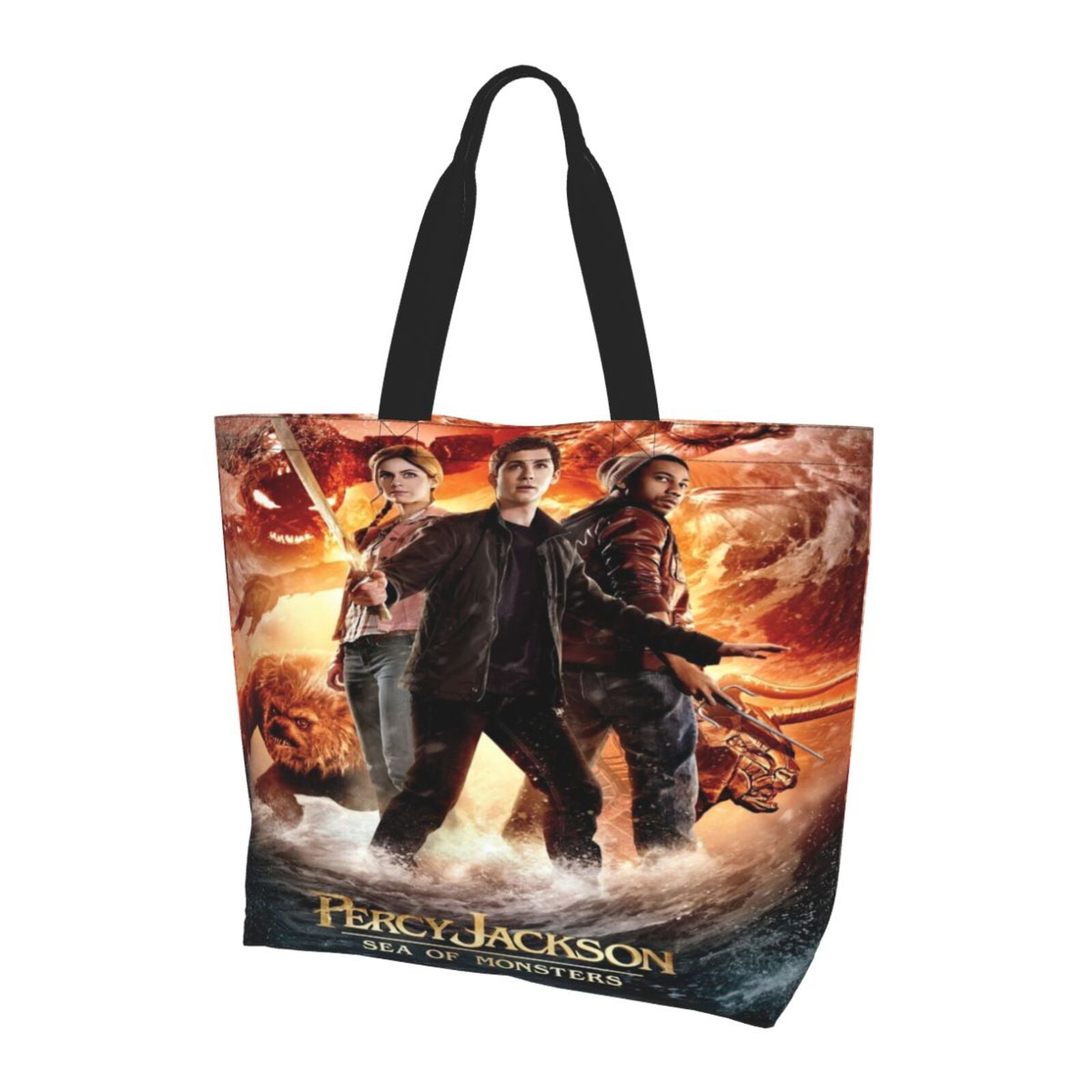 Cartoon Percy Jack-so Totes Bag Shopping Shoulder Bags for Women ...