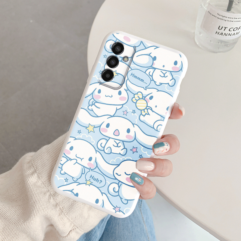Cartoon Phone Case For Samsung Galaxy M13 M 13 Cute Cinnamoroll Kuromi ...