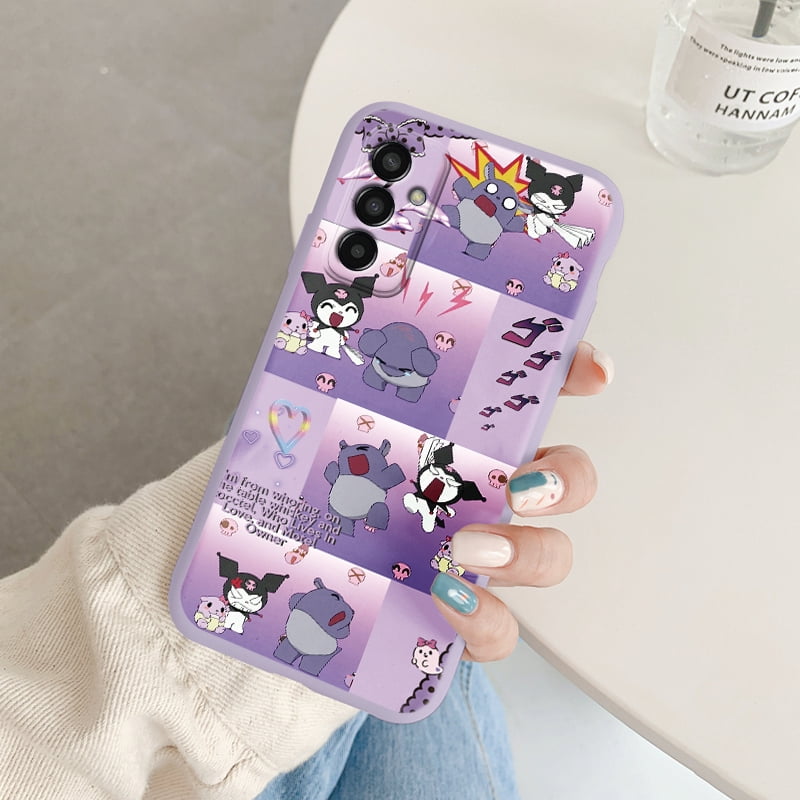 Cartoon Phone Case For Samsung Galaxy M13 M 13 Cute Cinnamoroll Kuromi ...