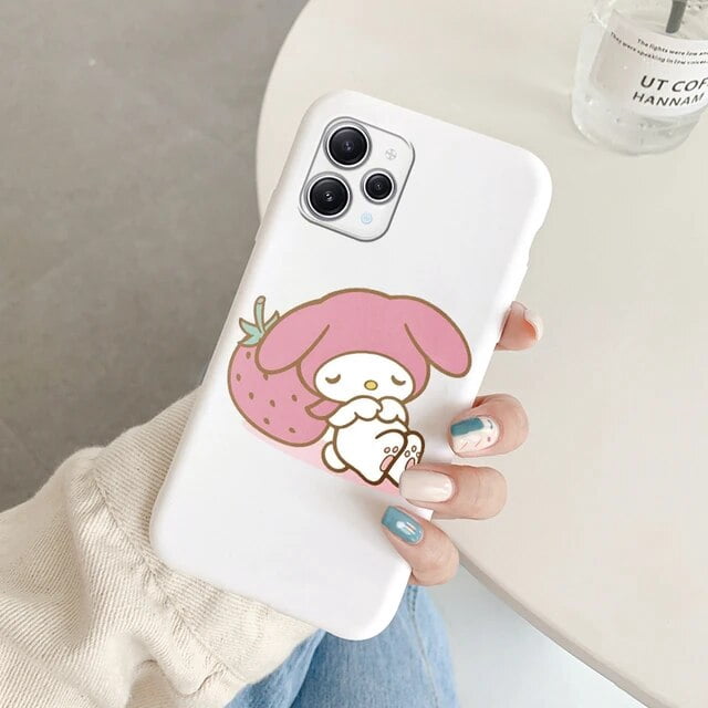 Cartoon Phone Case For Xiaomi Redmi 12 4G redmi12 Girls Cute Anti-drop ...