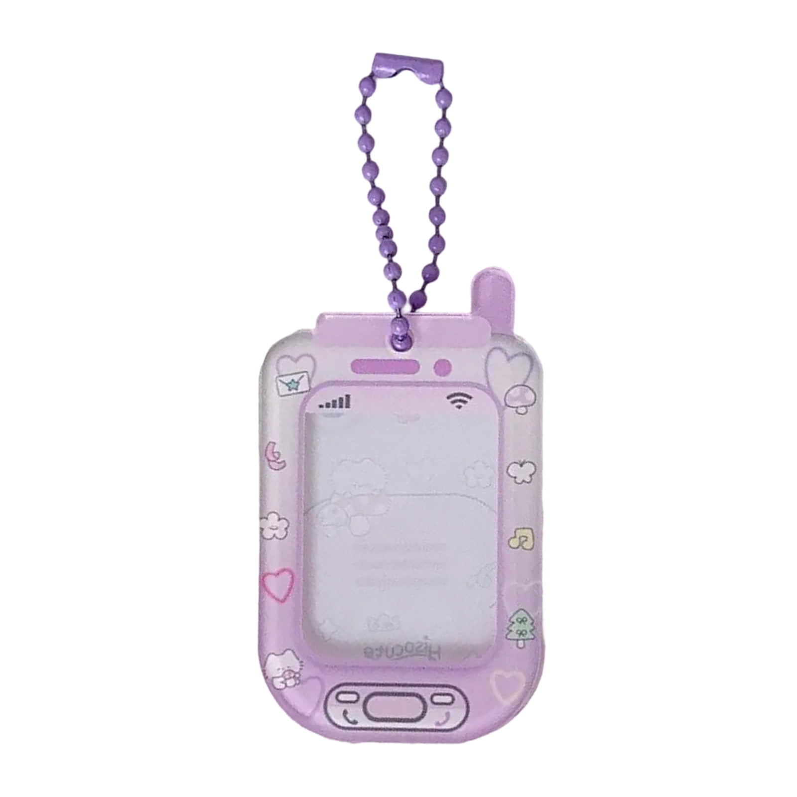 Cartoon Phone Shape Photo Card Holder 1Inch Decorative Idol Photocard ...