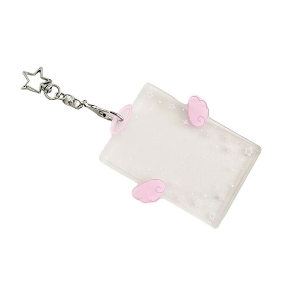 Cartoon Photocard Holder with Keychain Photo Card Holder Protector ...