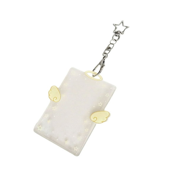 Cartoon Photocard Holder with Keychain Photo Card Holder Protector ...