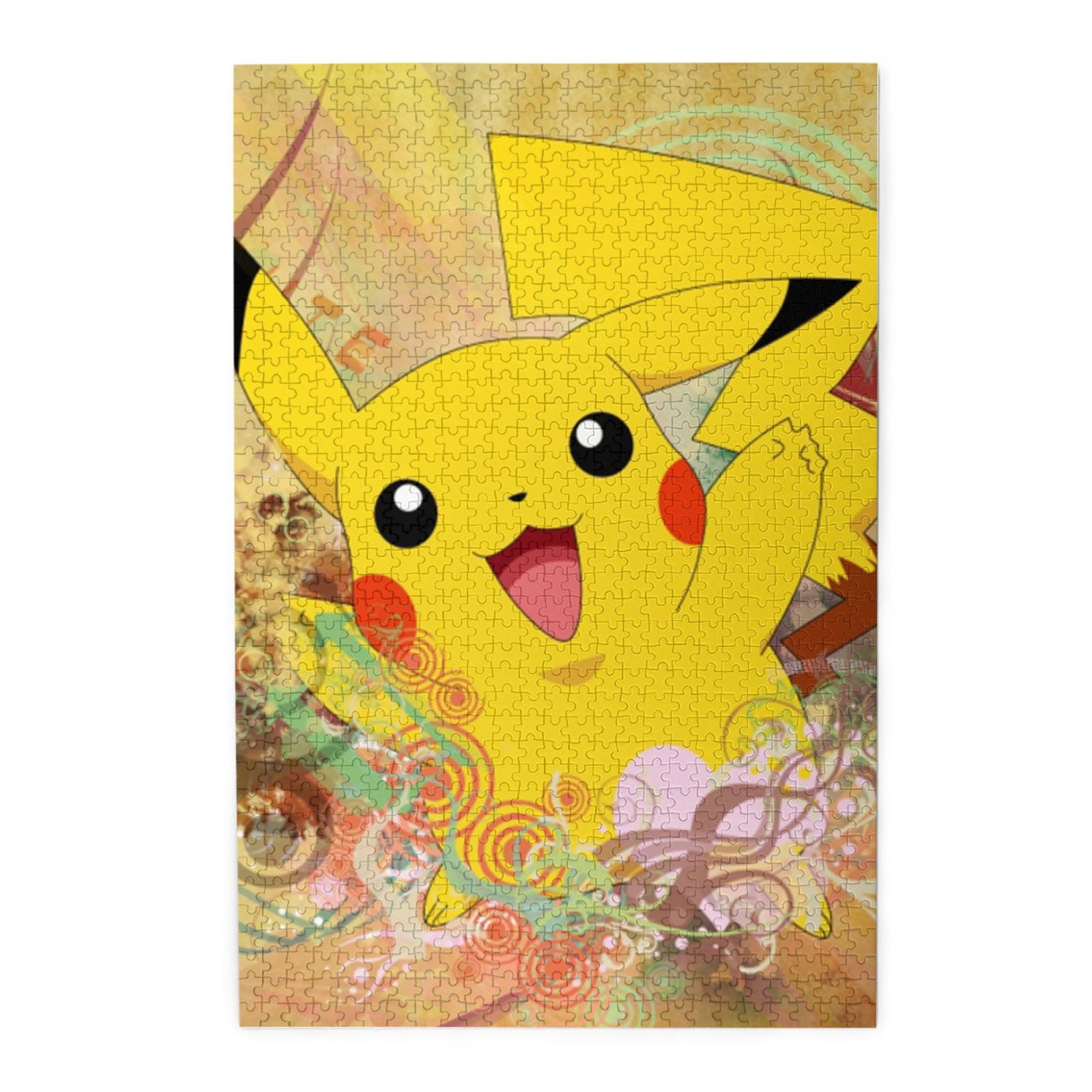 Cartoon Pikachu Puzzle 70 Pieces Kids Jigsaw Puzzles Large Pieces for ...