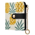 Cartoon Pineapples Women's Wallet PU Leather Card Cases RFID Blocking ...