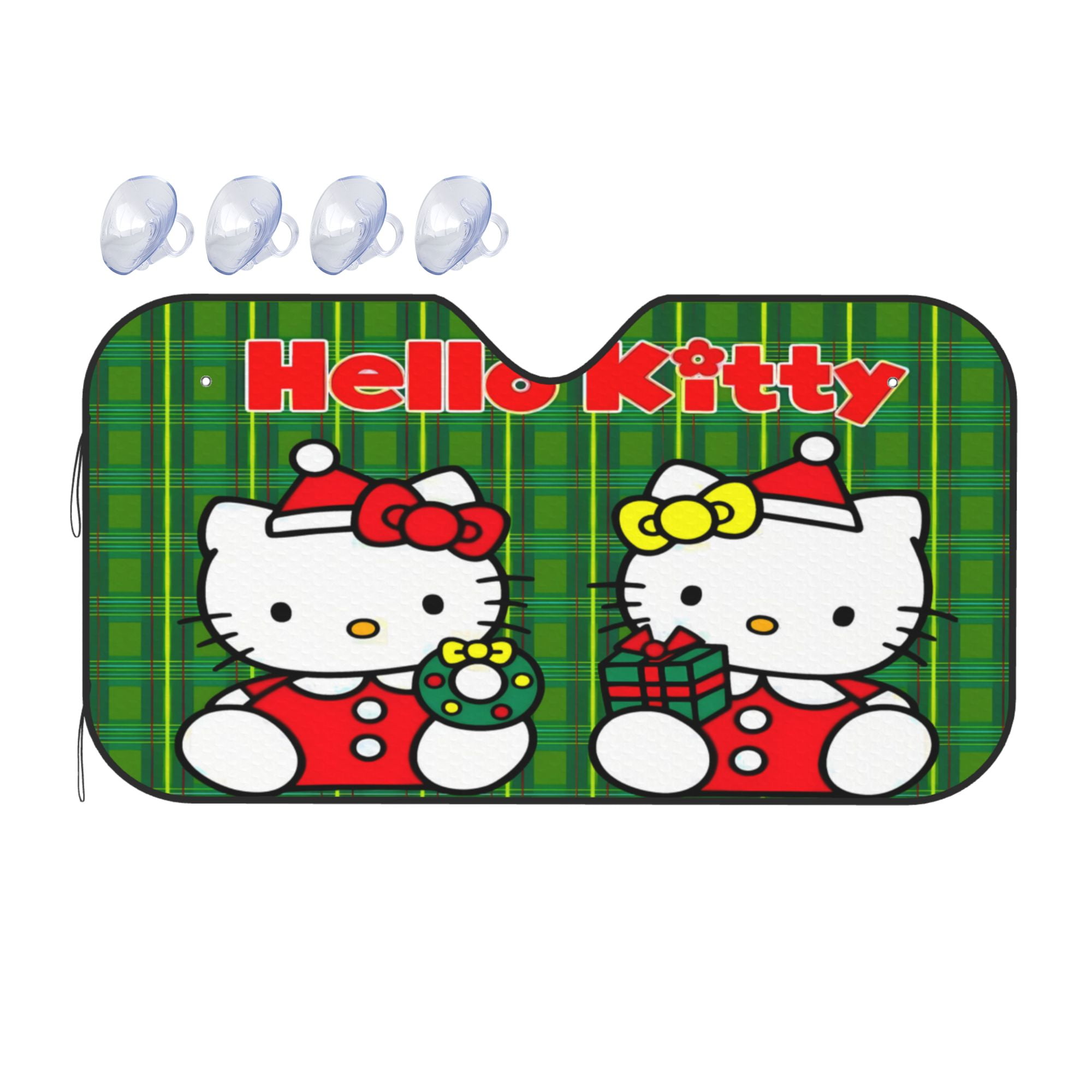 Cartoon Pink Hello Kitty(43) Car Windshield Sunshade UV Protector ...