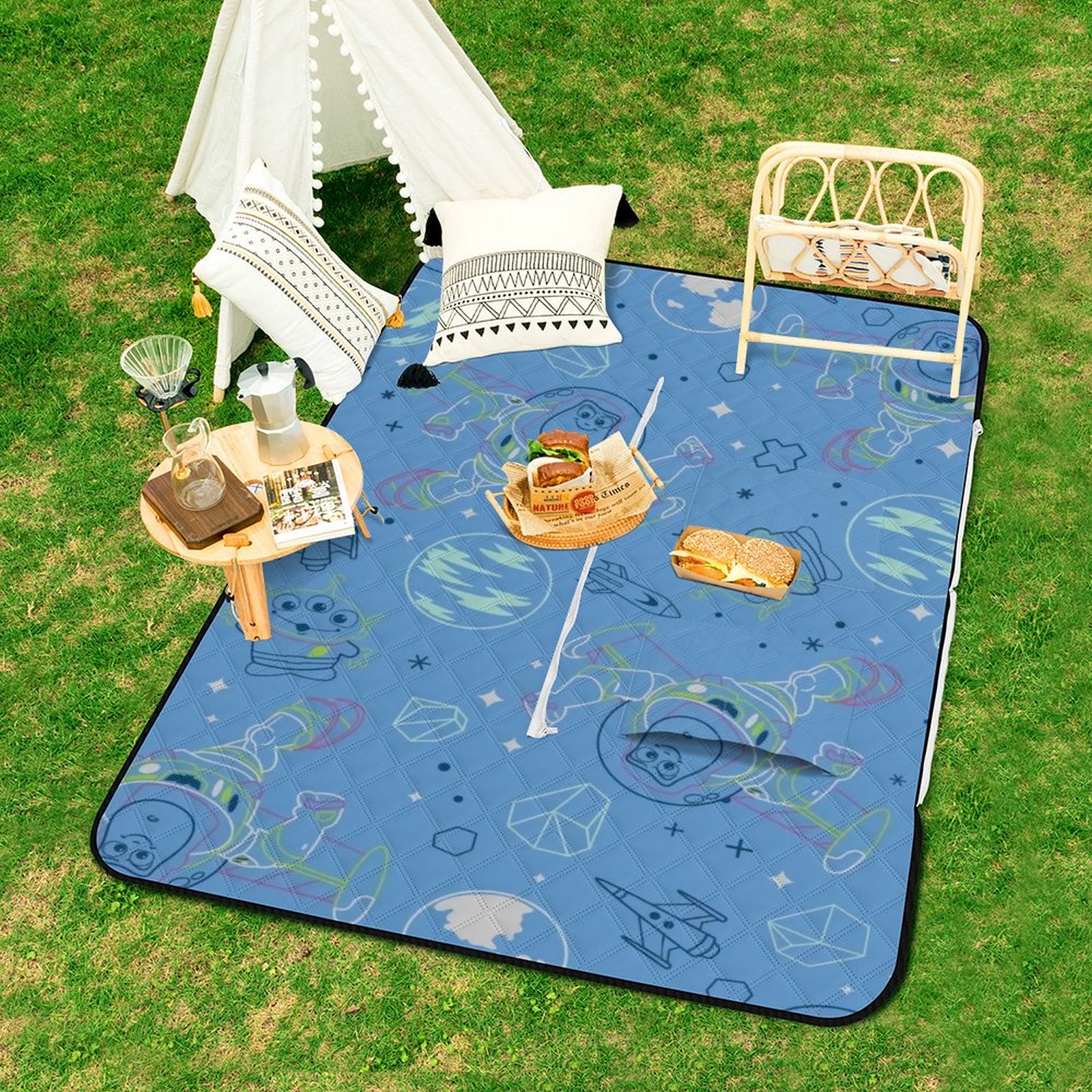 Cartoon Pixar Toy Story Buzz Lightyear Extra Large Picnic Outdoor ...