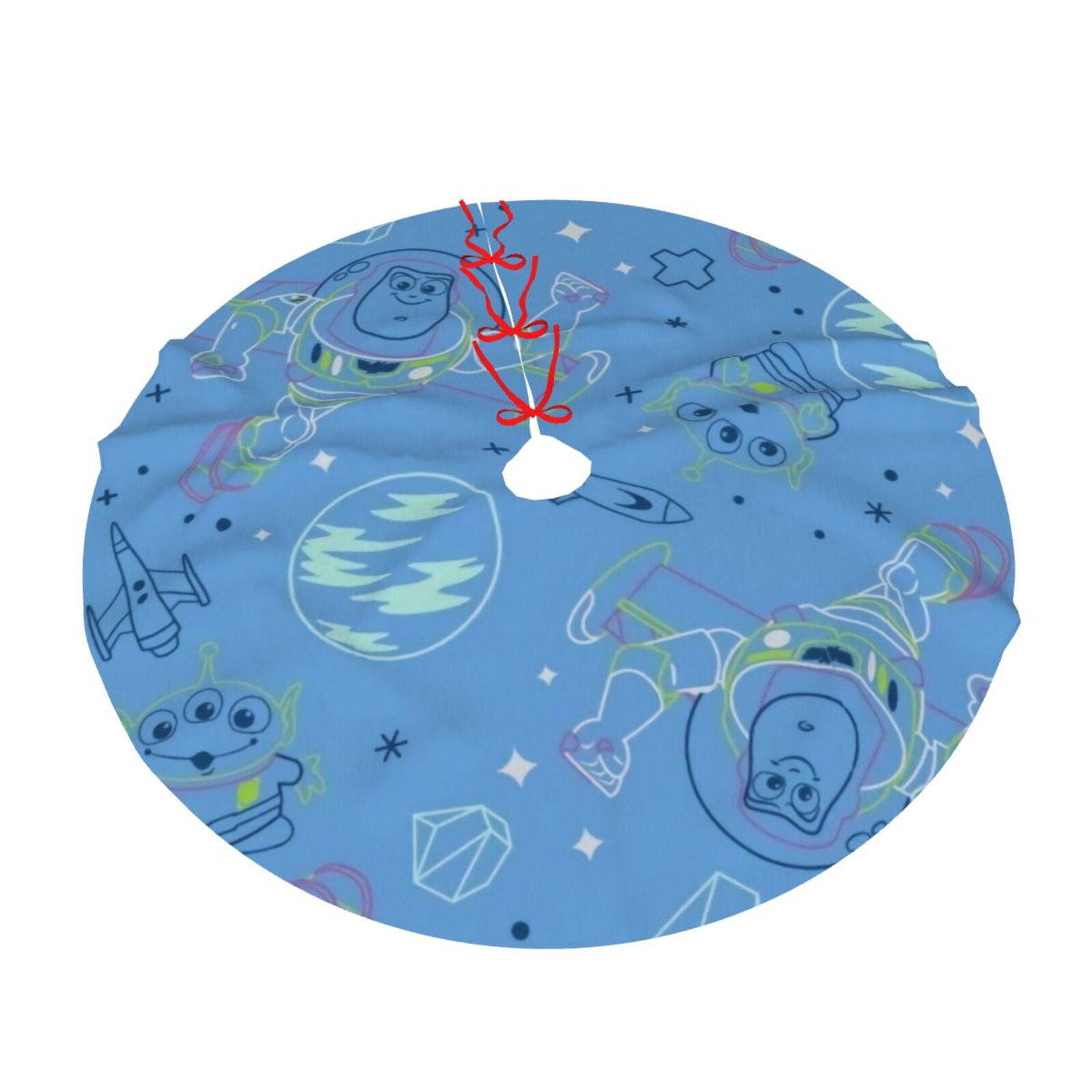 Cartoon Pixar Toy Story Buzz Lightyear Tree Skirt,Christmas Tree Skirt ...