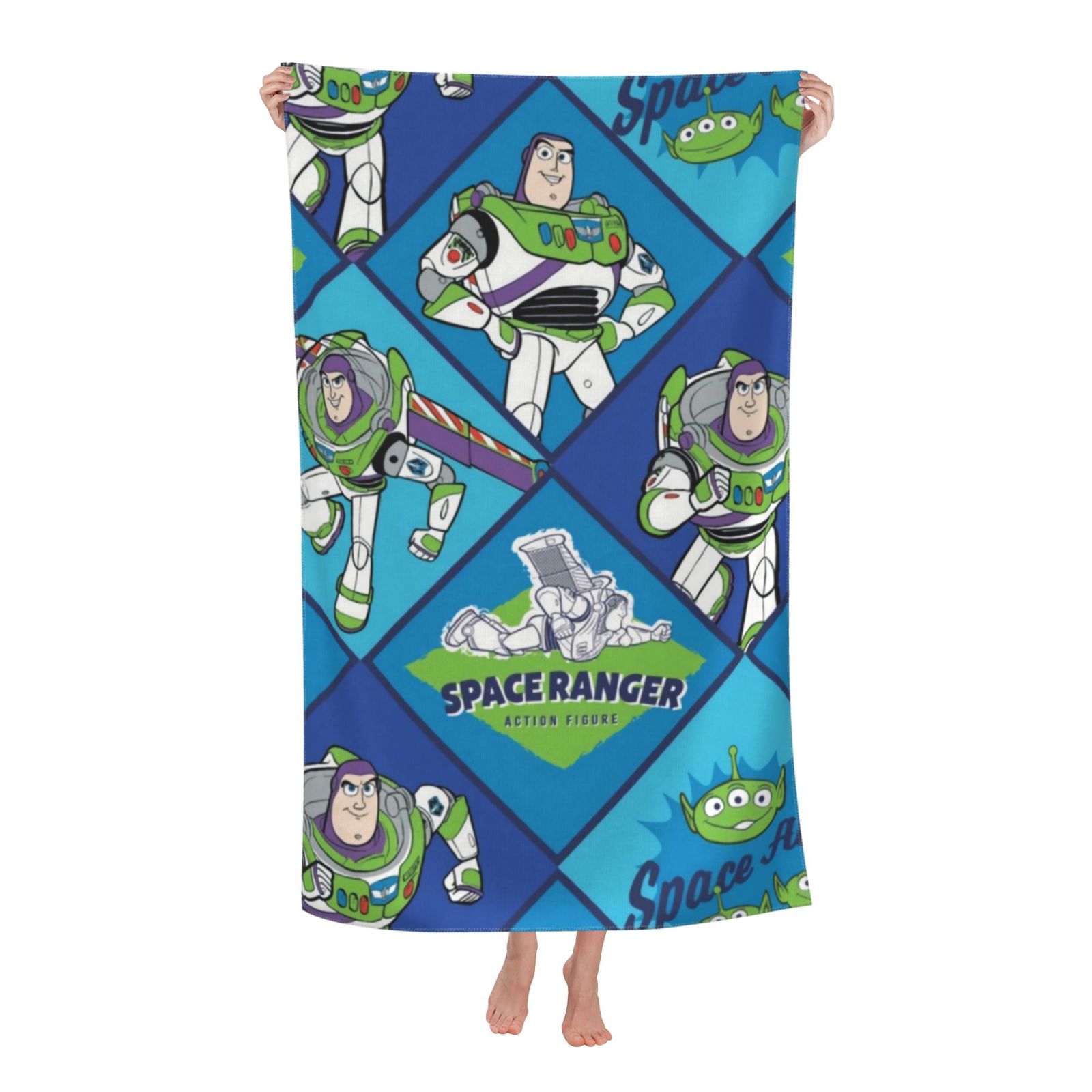 Cartoon Pixar Toy Story Buzz Lightyearcartoon Pixar Toy Story Buzz Lightyear Beach Towel ...