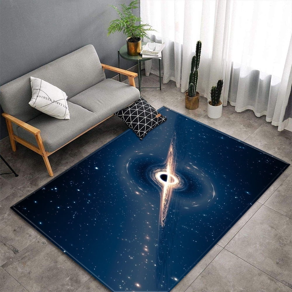 Cartoon Planet solar system science fiction carpet children's bedroom ...