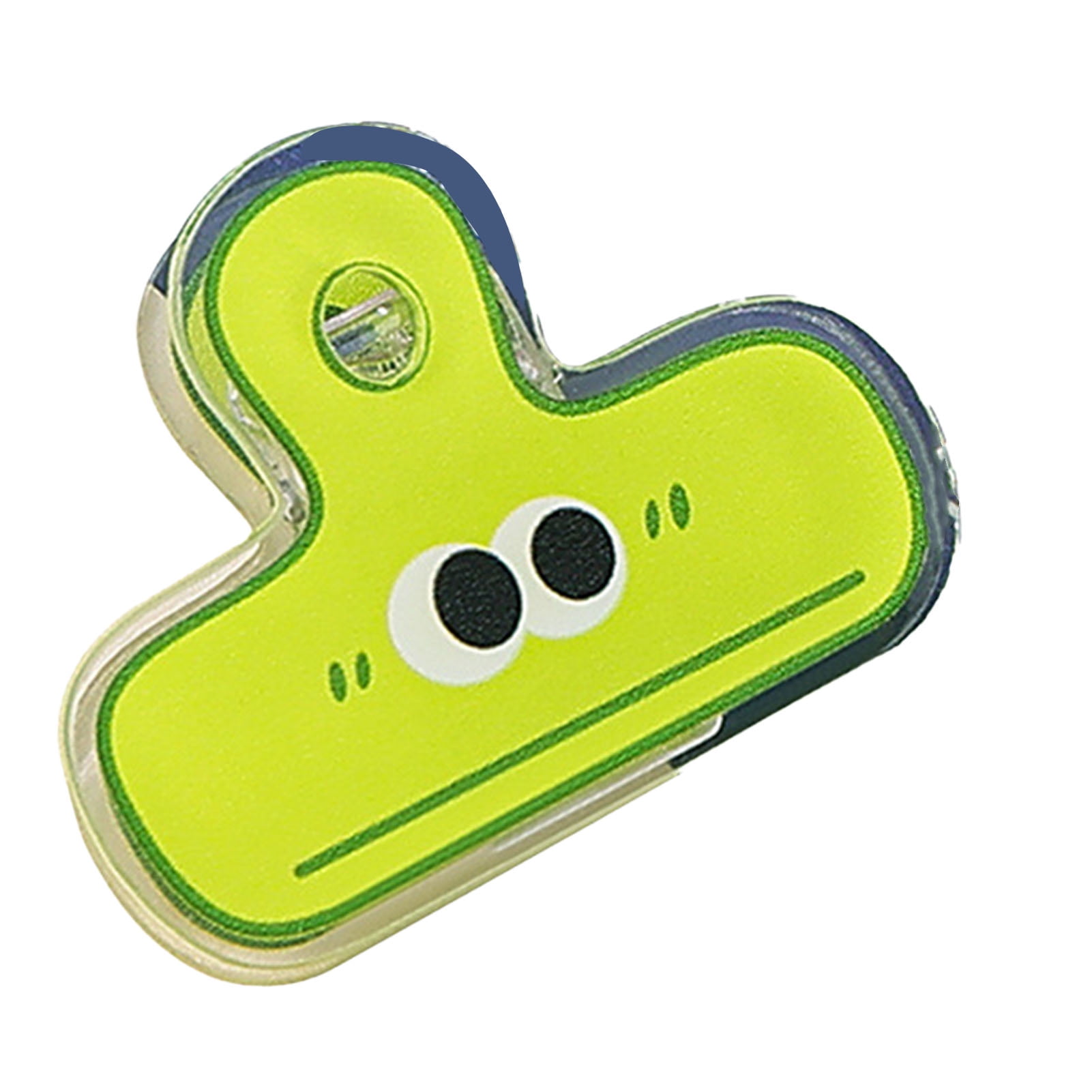 Cartoon Plastic Stationery Clip, Double Sided Long Tail Document Clamps ...