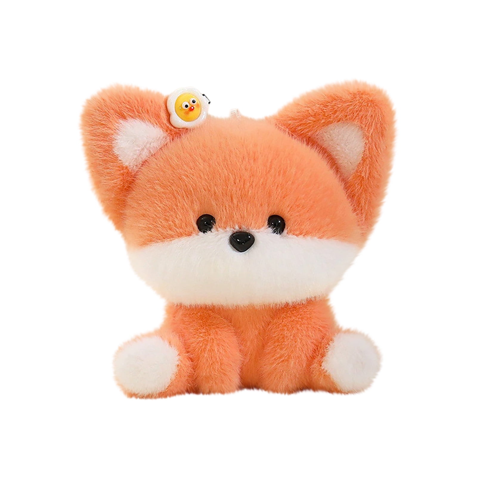 Cartoon Plush Animal Throw Pillow , 5.75IN Cute Desk Decor for Kids ...