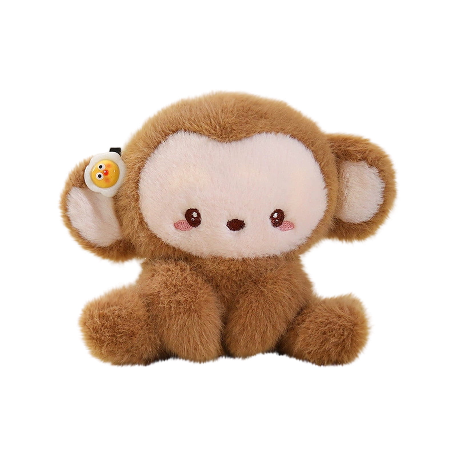 Cartoon Plush Animal Throw Pillow , 5.75IN Cute Desk Decor for Kids ...