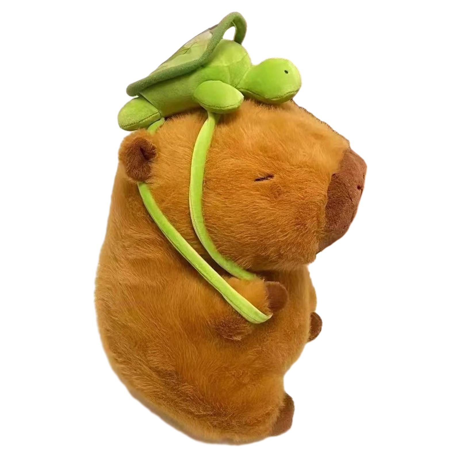Cartoon Plush Capybara Figure Toy Plush Pillow Cuddly Decorative ...