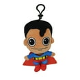 DC Comics "Super Soft" Superman Plush Coin Clip Key Chain Toy Bag ...