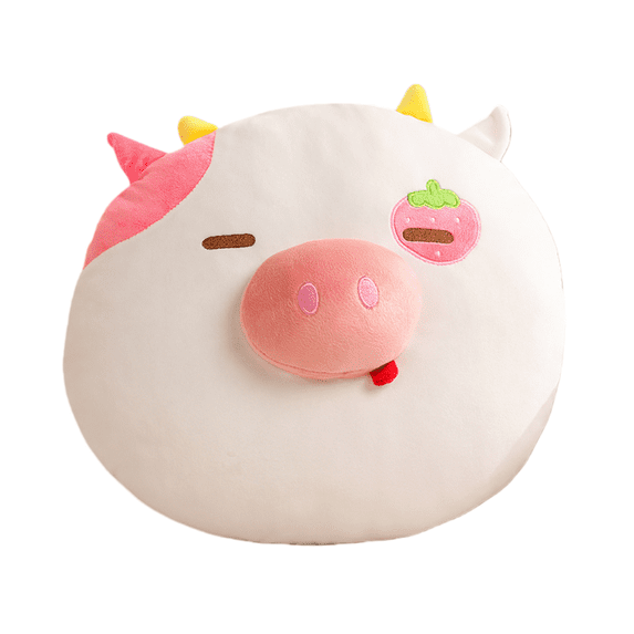 Cartoon Plush Cow Stuffed Animal Plush Pillow Soft Plush Cow Toy Fun ...
