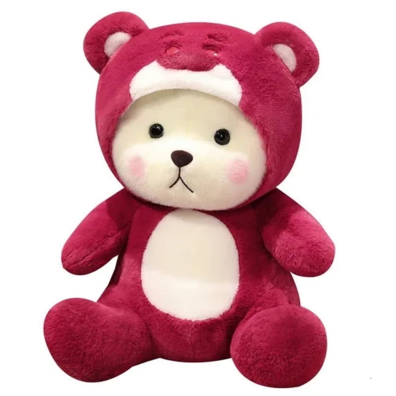 Cartoon Plush Cross-Dressing Teddy Bear Plush Toy, Cute Teddy Bear with ...
