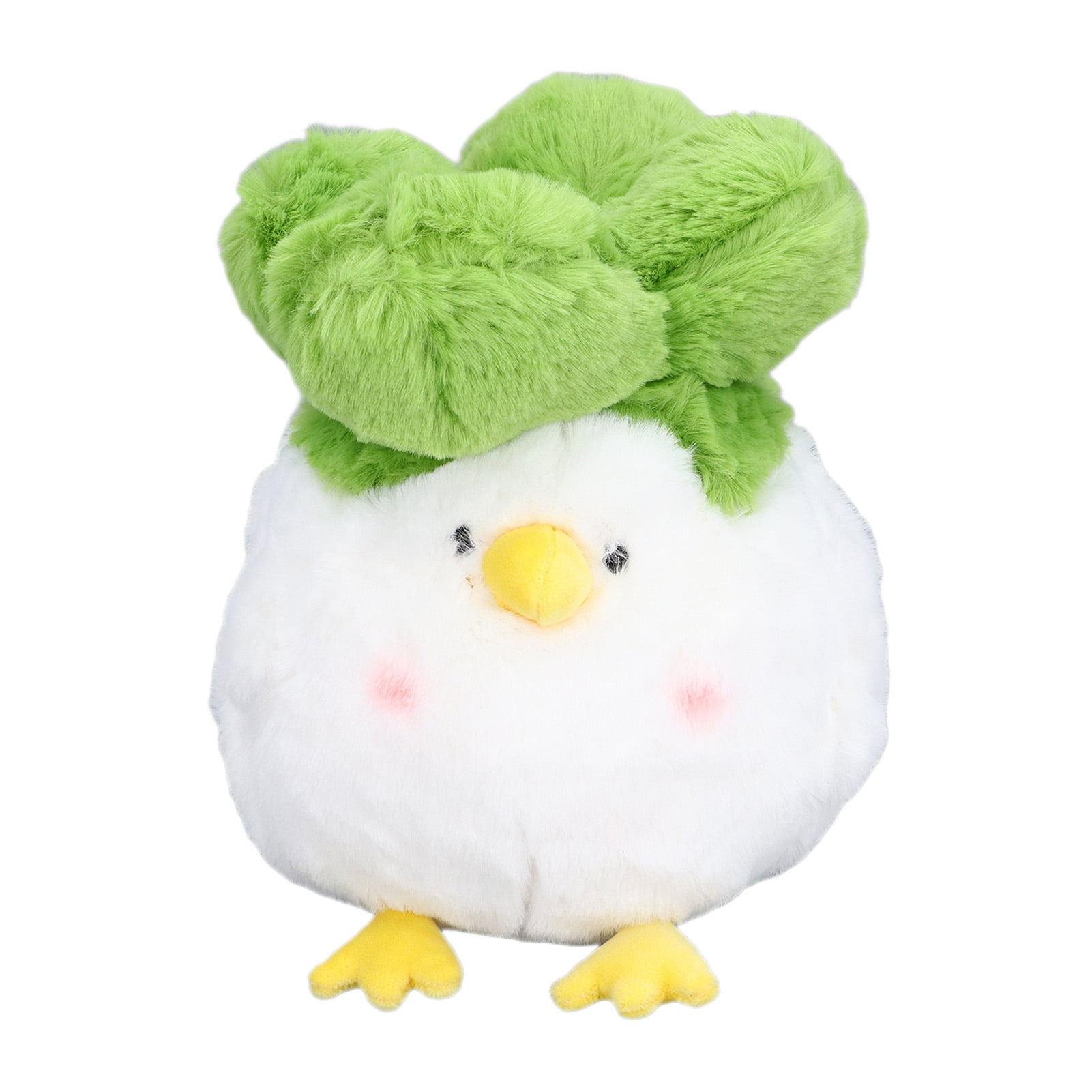 Cartoon Plush Doll Soft Cute Decorative Cabbage Bird Shape Stuffed Doll ...