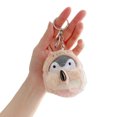 Cartoon Plush Pendant Key Hold Schoold Bag Charm Keychain Positive ...