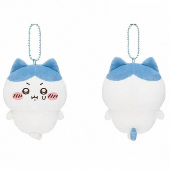 Cartoon Plush Toy Keychain with Random Chain Color, Mini Cute Doll ...