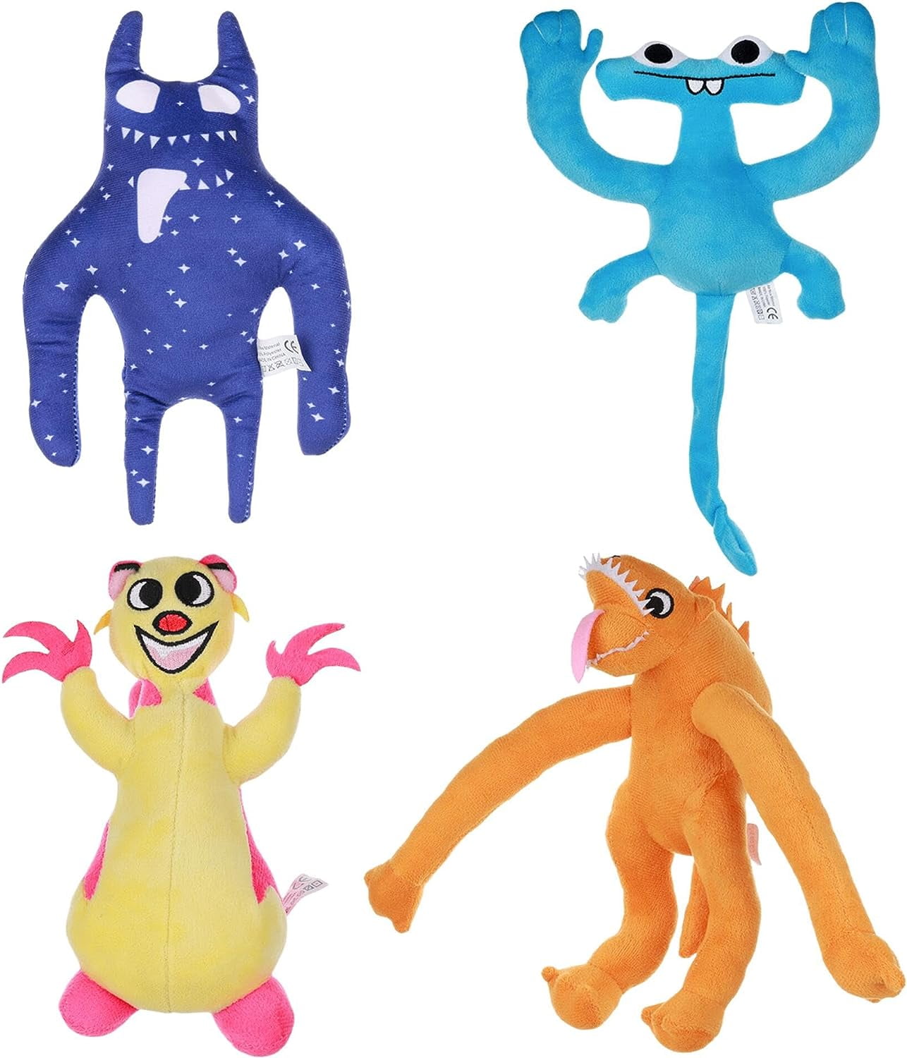 Cartoon Plush Toys Set,Cute Animal Plushies Toy for Game Fans,Horror ...