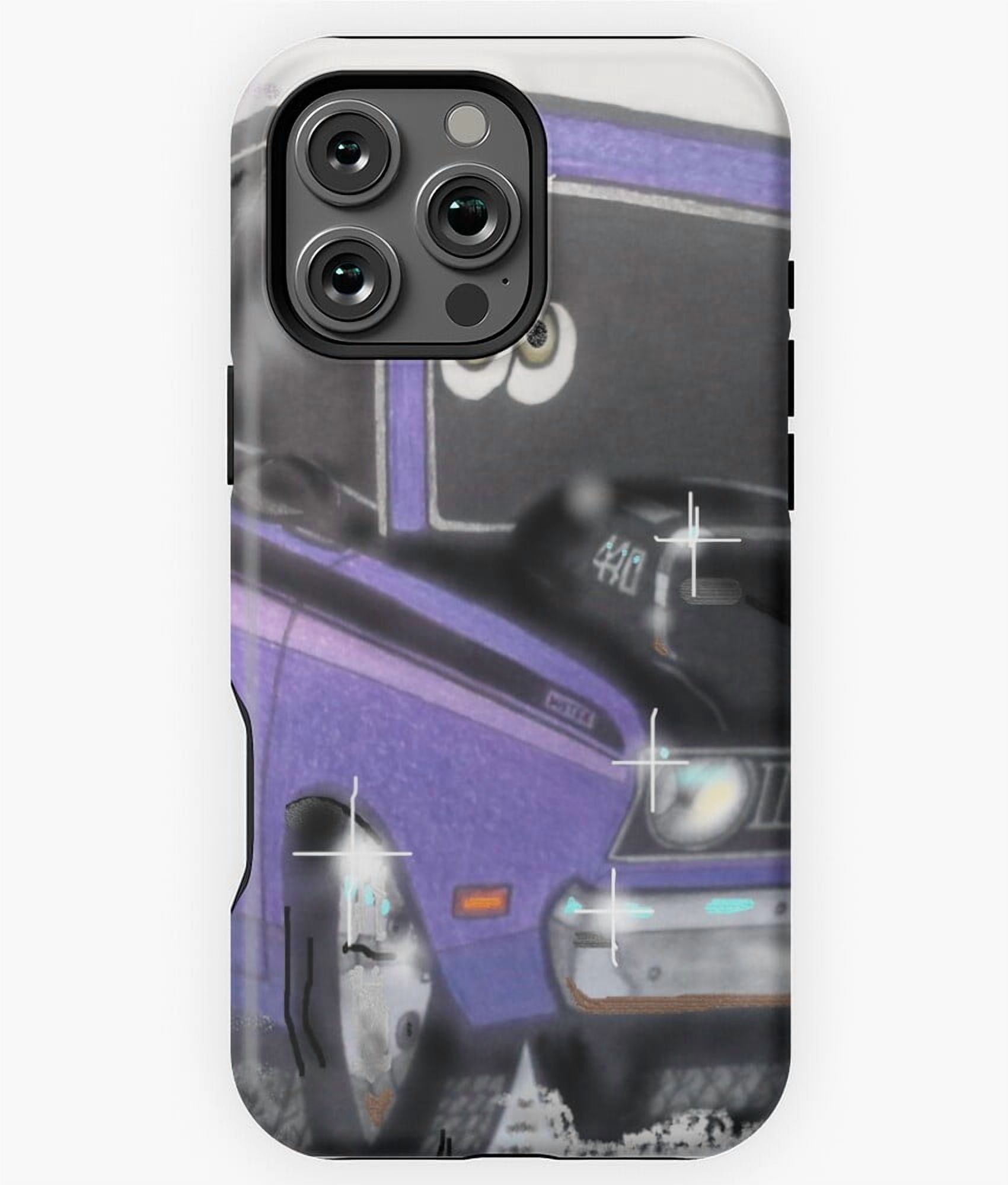 Cartoon Plymouth Duster Classic Car M0046 Phone Case for iPhone 17 16 ...