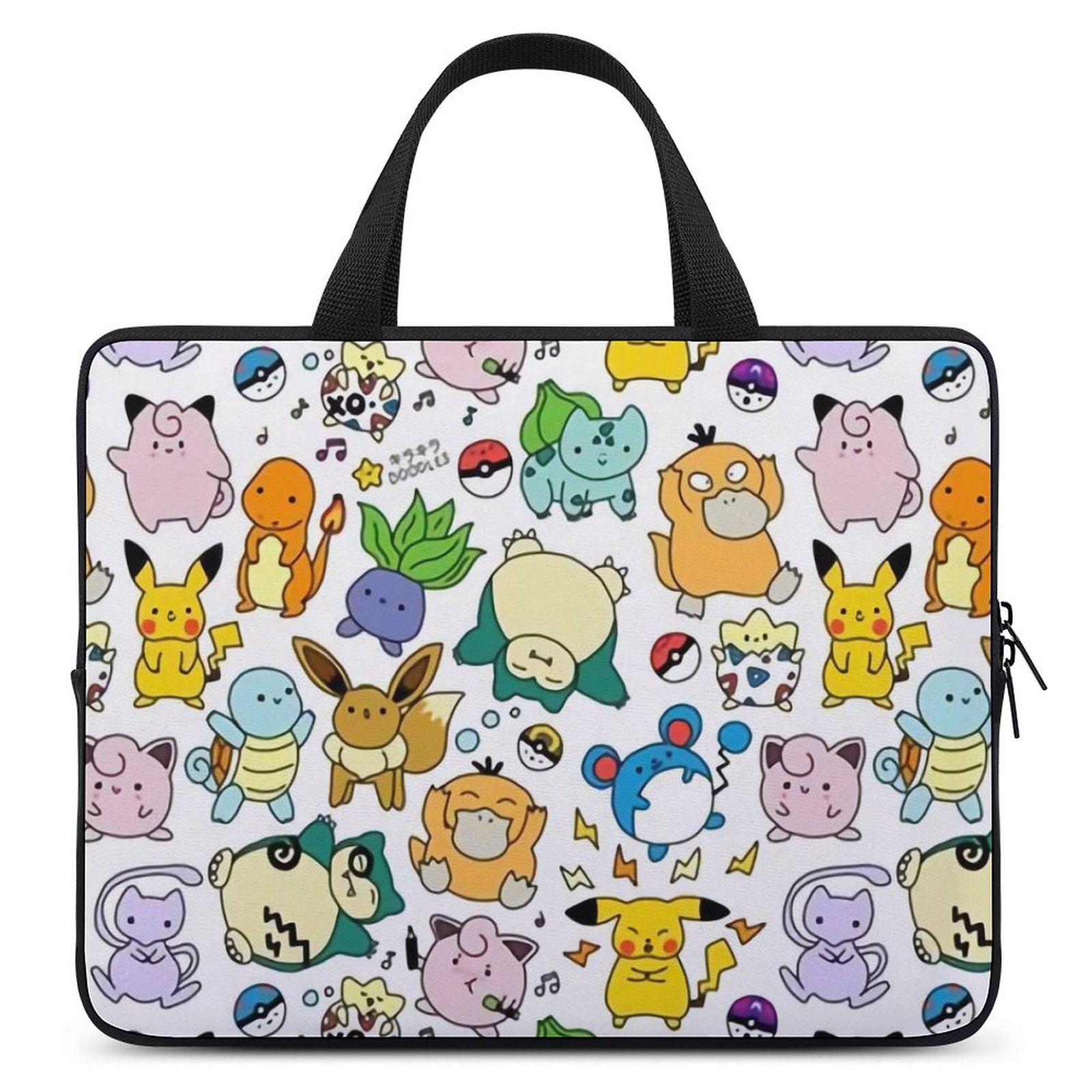 Cartoon Pokémon-Pikachu 13 Inch Laptop Bag,Expandable Computer Bag ...