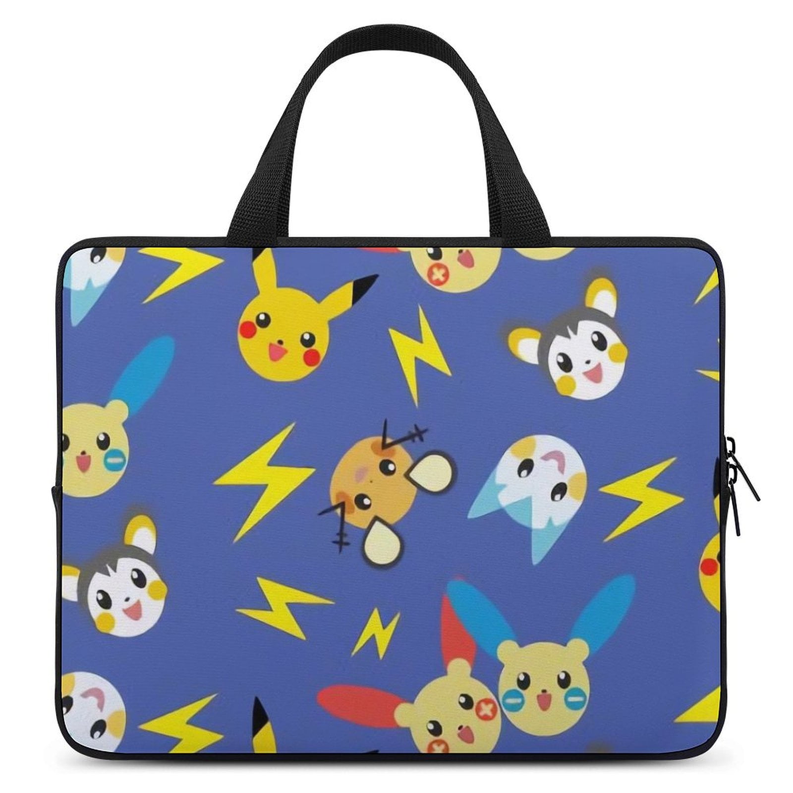 Cartoon Pokémon Pikachu Laptop Bag,Laptop Tote Bag for Women Men 12 ...