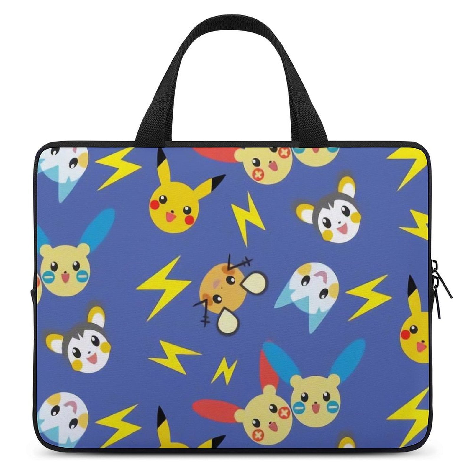 Cartoon Pokémon Pikachu Laptop Bag,Laptop Tote Bag for Women Men 13 ...