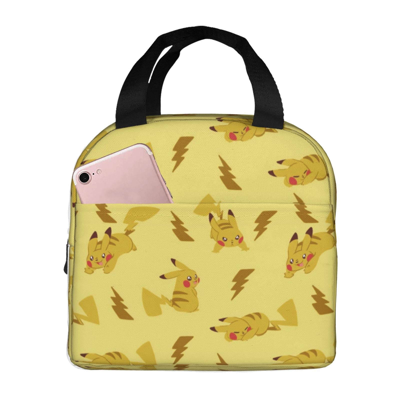 Cartoon Pokémon-Pikachu Lunch Box for Men/Women Insulated Lunch Bag ...