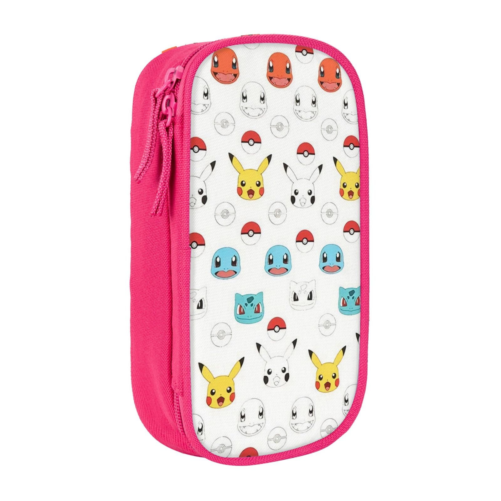 Cartoon Pokémon Pikachu Pencil Case,Pencil Pouch,Big Pencil Bag Pouch Box Organizer Pen Case ...