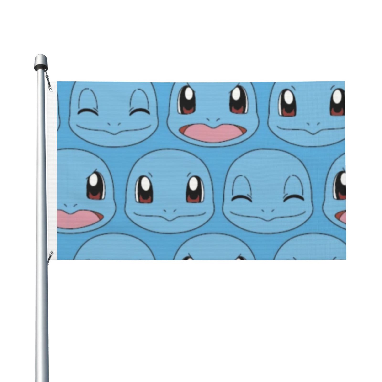 Cartoon Pokémon Pikachu Squirtle 3x5ft Face Flag Fade Proof Holiday ...
