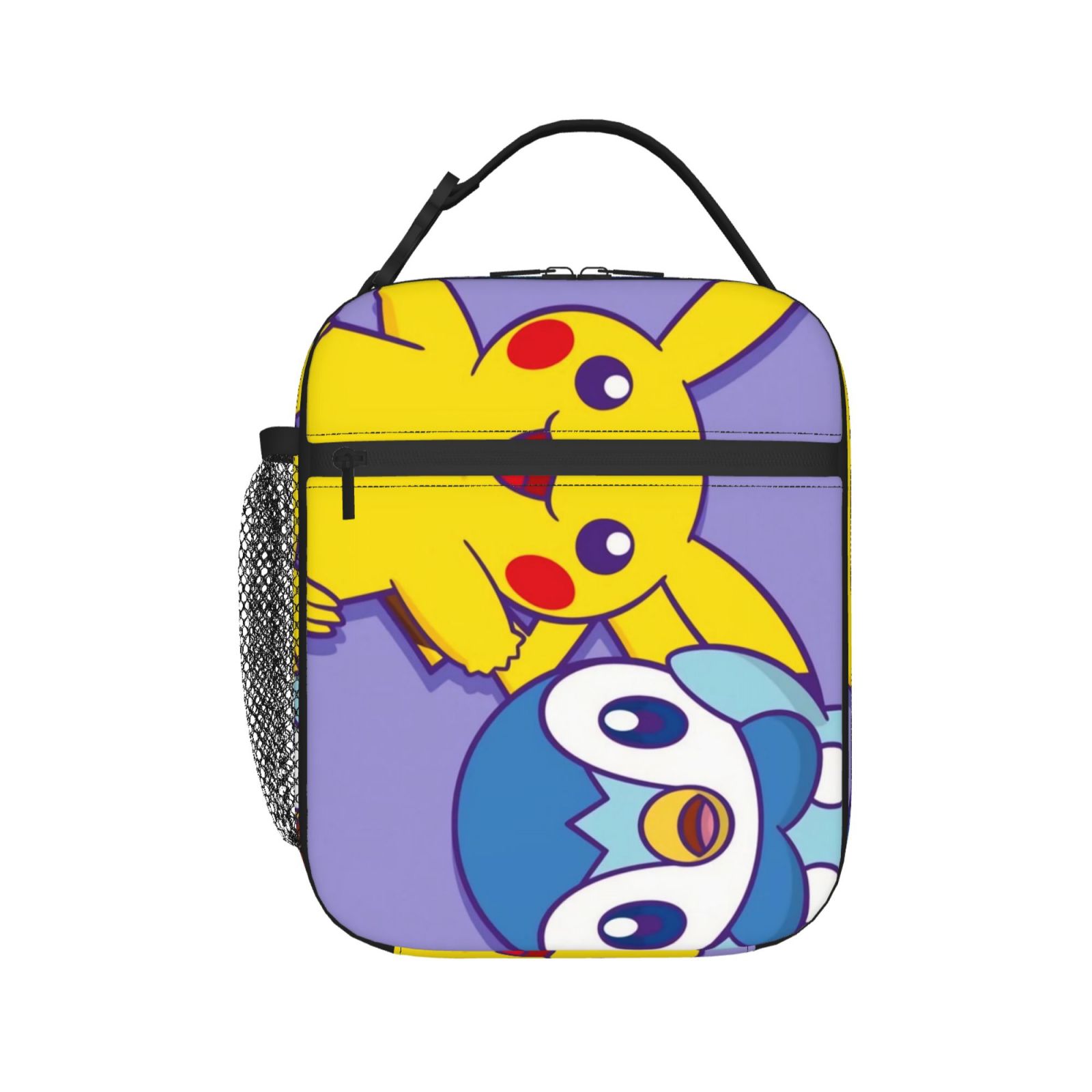 Cartoon Pokemon-Pikachu Game Lunch Box for Women & Men Adult Insulated ...