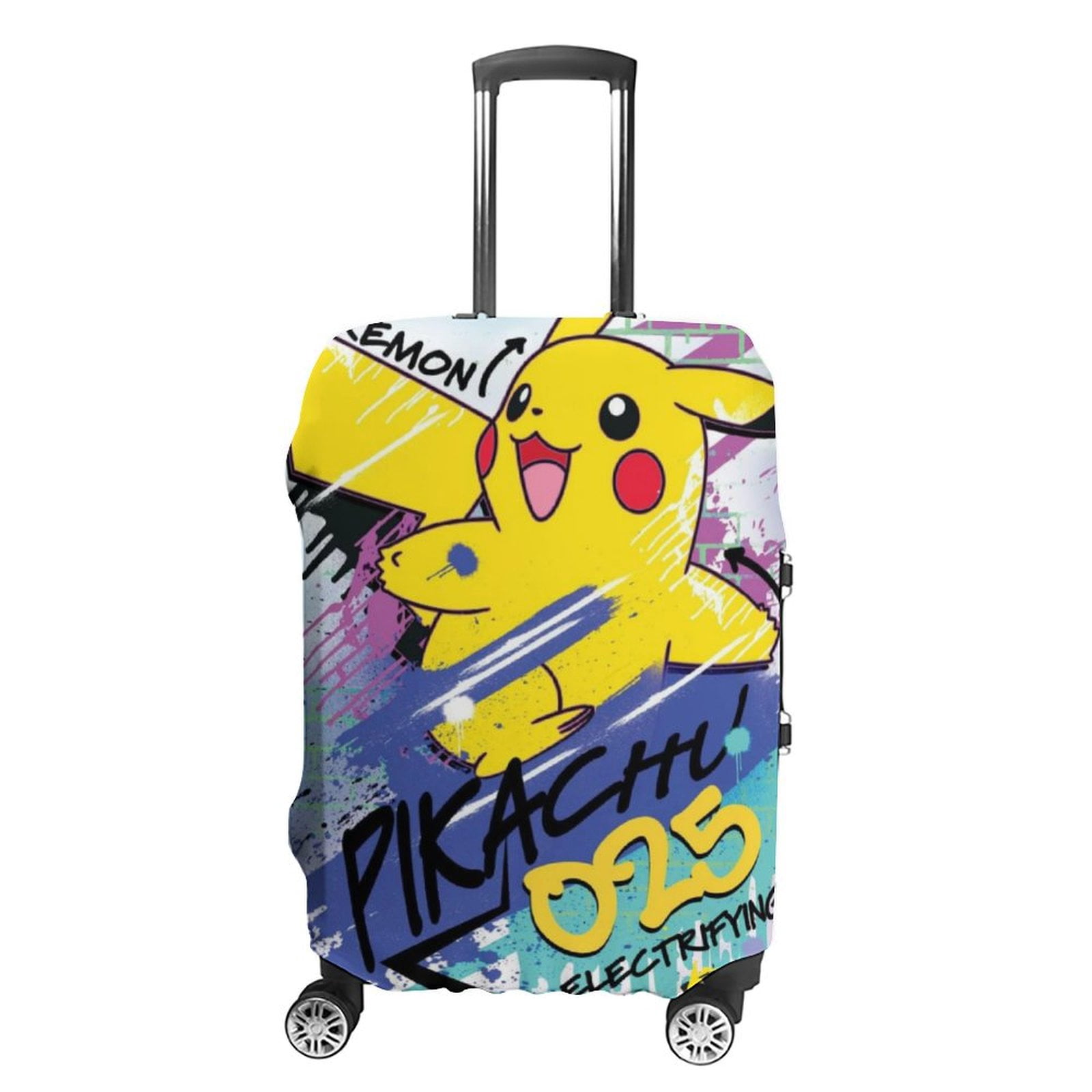 Cartoon Pokemon Print Suitcase Covers Luggage Protector Elastic ...