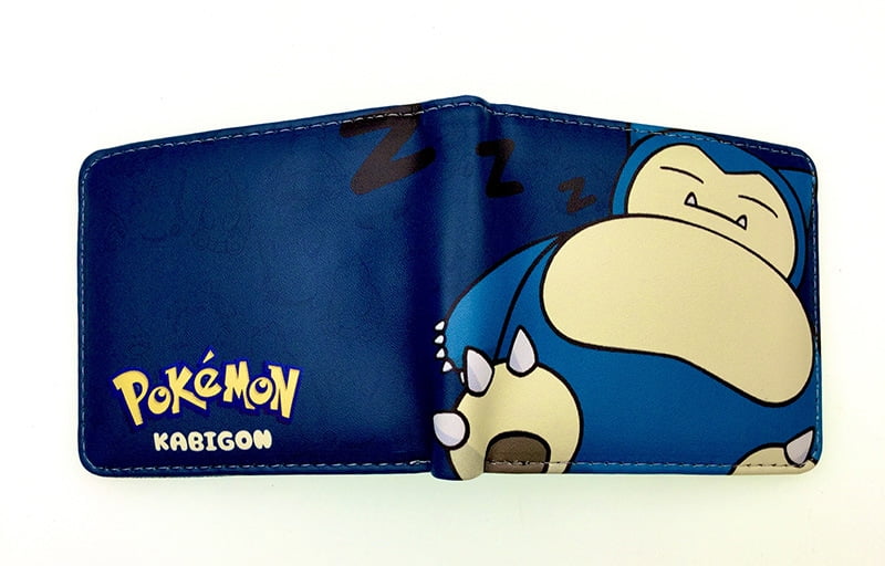 Cartoon Pokemon Short Wallet Pokemon Carpet Student Men and Women PU ...