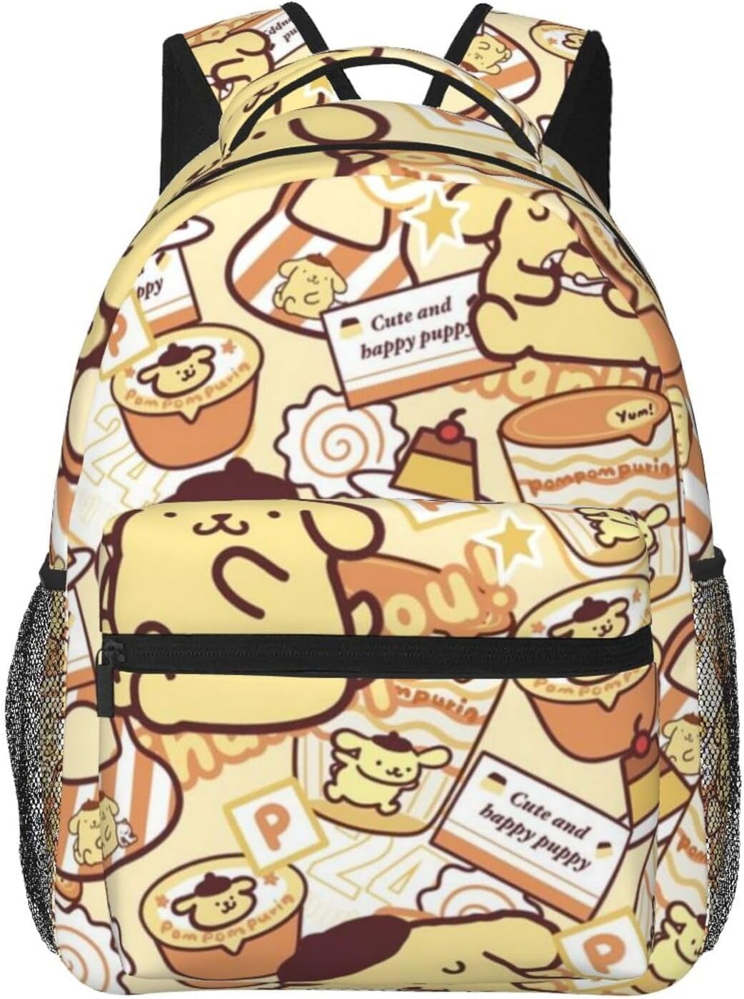 Cartoon Pompompurin Kawaii Backpack Laptop Backpack Anime Puppy 3d ...