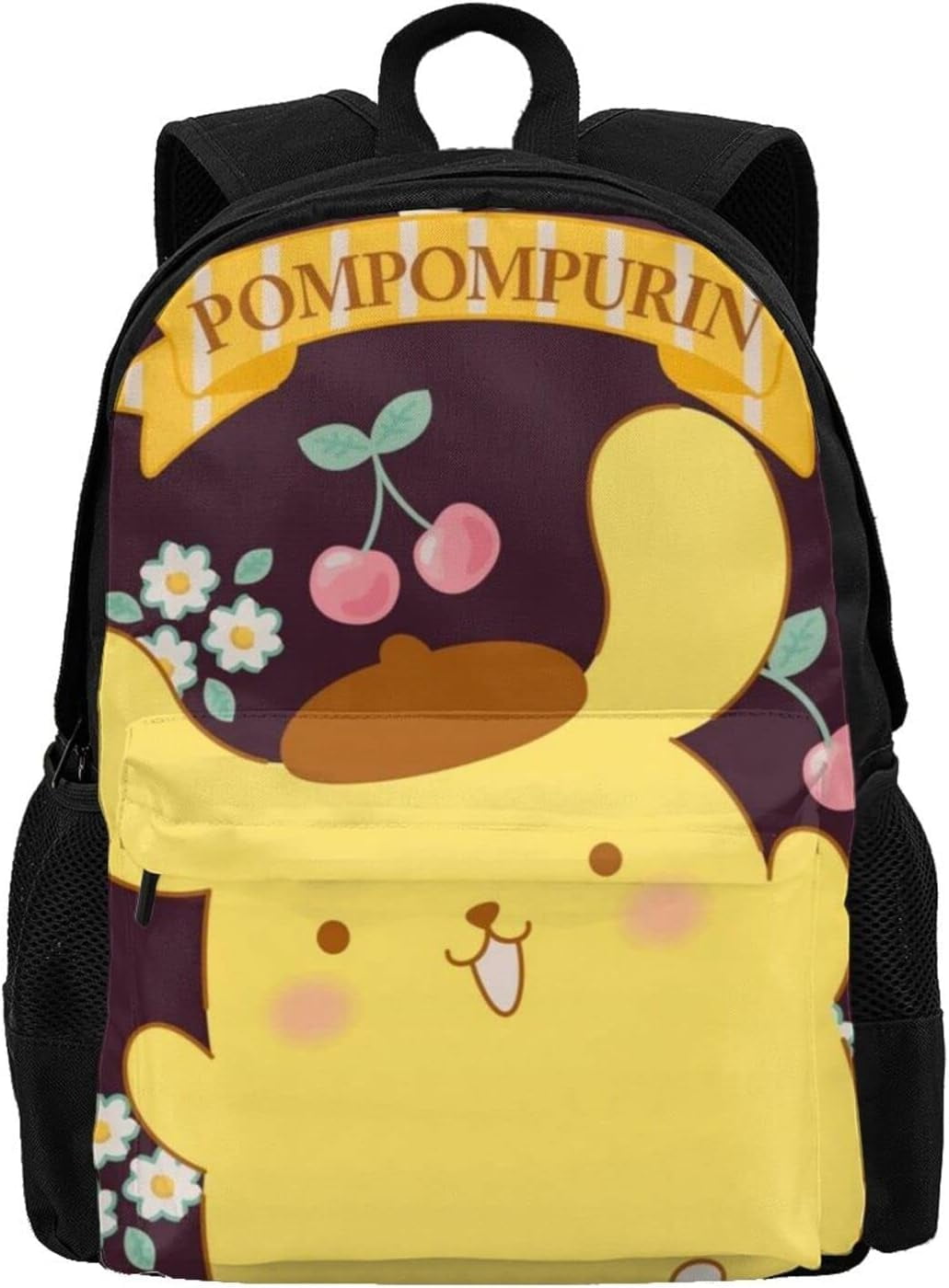 Cartoon Pompompurin Kawaii Backpack Laptop Backpack Anime Puppy 3d ...