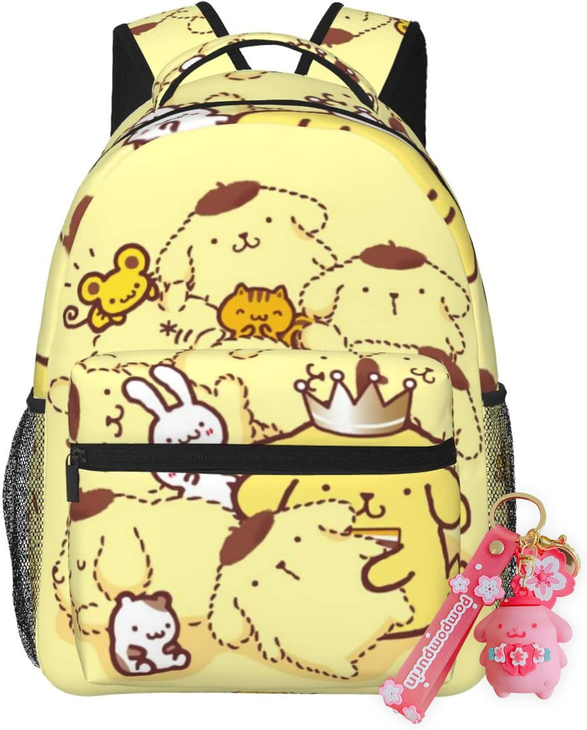 Cartoon Pompompurin Kawaii Backpack Laptop Backpack For Women Anime ...