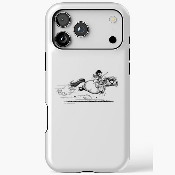 Cartoon Pony Sprint Funny Animal Art Phone Case Compatible iPhone 17 ...