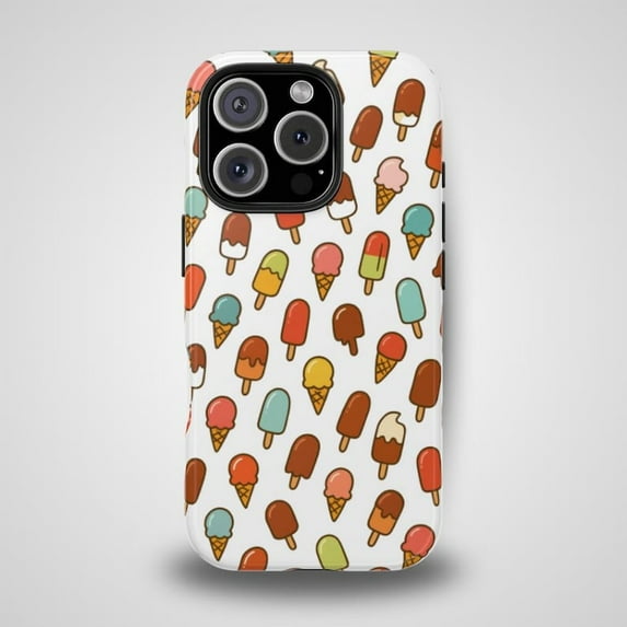 Cartoon Popsicle Case Compatible with iPhone 11 through 16 Pro Max ...
