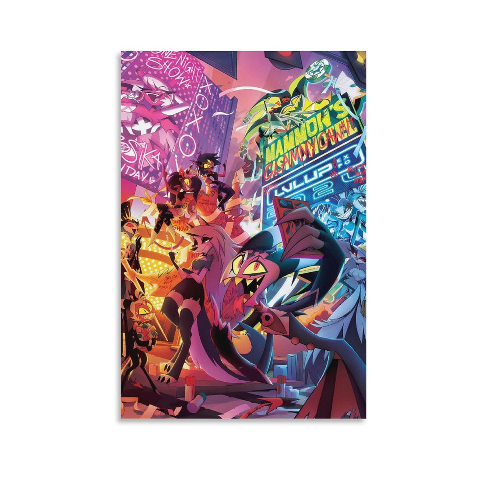 Cartoon Poster Helluva Boss Anime Poster (10) Poster Cool Artworks ...