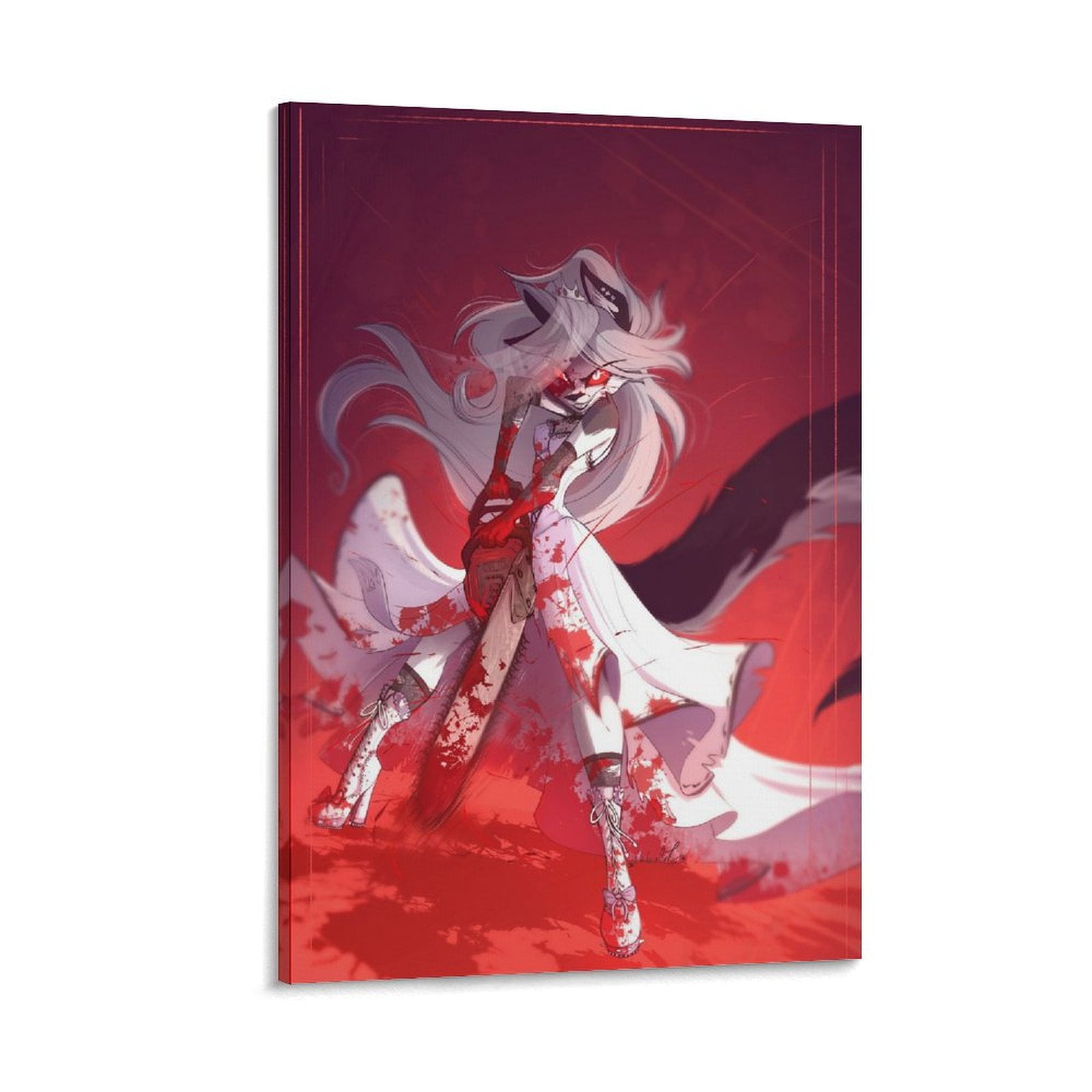 Cartoon Poster Helluva Boss Anime Poster (6) Artworks Picture Print ...