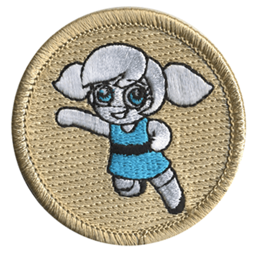 Cartoon Power Scout Patrol Patch (Sew-on) - ClassB - Walmart.com