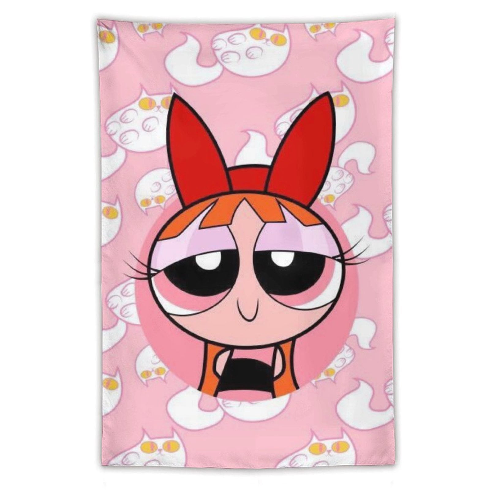 Cartoon The Powerpuff Girls (152) Tapestry Bedroom Aesthetic, Cute ...