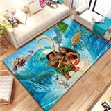 Cartoon Princess Movie Mat M oana Rugs Carpet Home Decor for Living ...