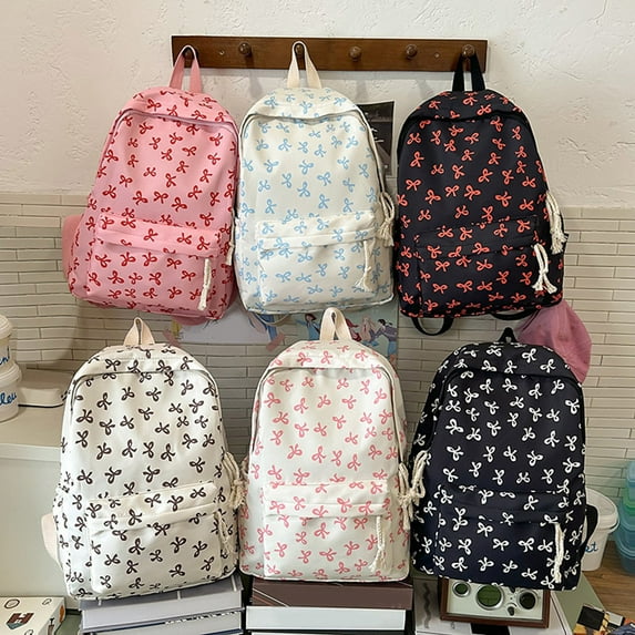 Cartoon Print Ages 3rd 5th 7th 9th Backpack Side Mesh Pocket Padded ...