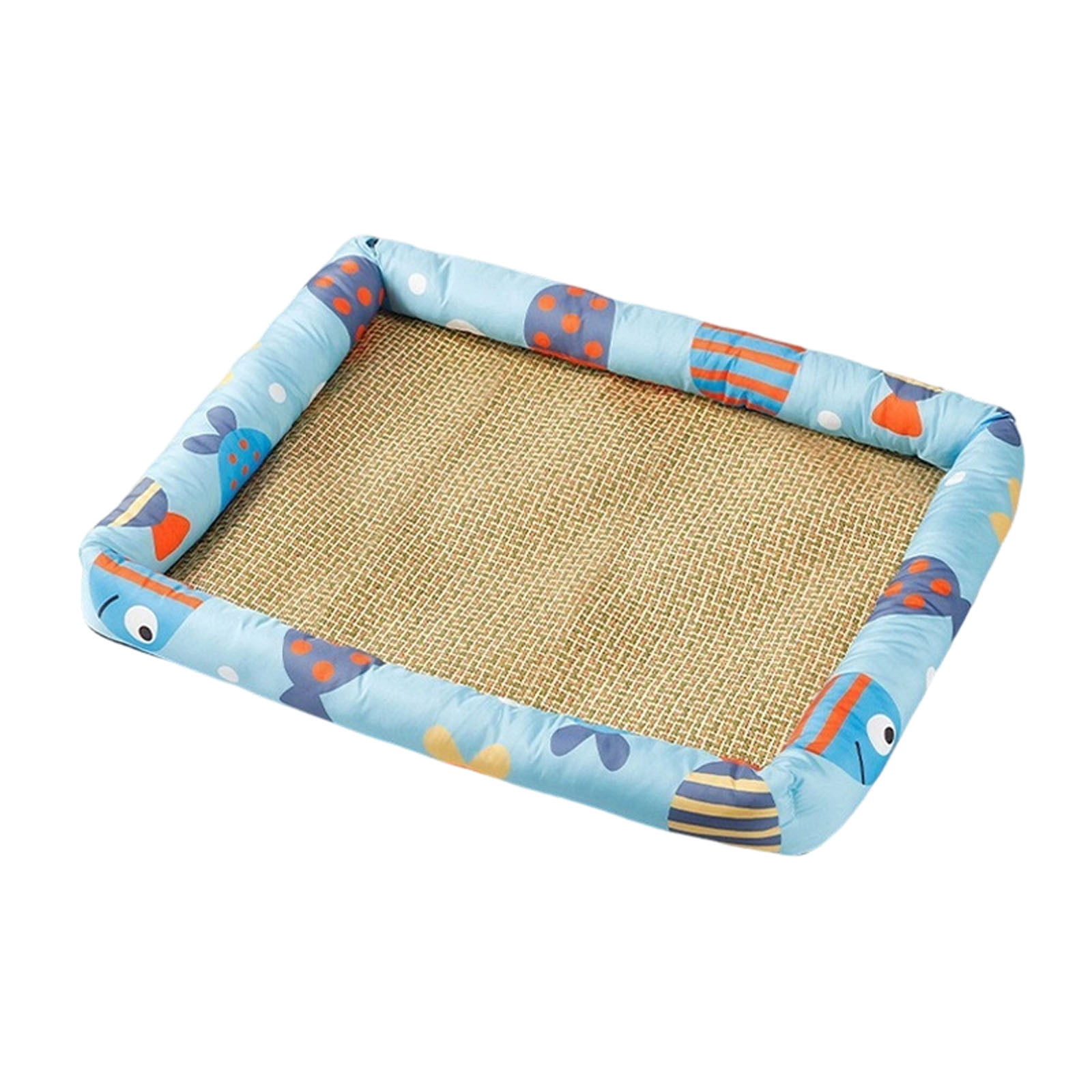 Cartoon Print Cooling Pet Mat Breathable Woven Ice Pad for Dogs and ...